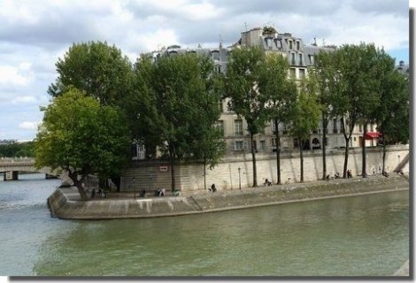 L'île Saint Louis à Paris