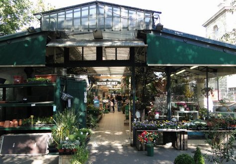 Le marché aux Fleurs Reine Elizabeth II