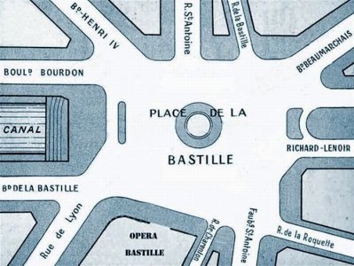 La place de la Bastille